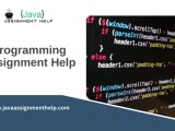 Online Programming Assignment Help From Experts