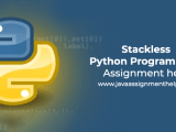 Stackless Python Programming Homework Assignment Help Online