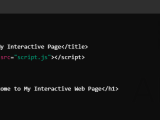 How To Use Javascript For Interactive Web Pages