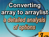 Converting An Array To List Or Arraylist In Java Options And Their