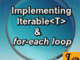 Implementing Iterable Interface In Java To Enable For Each Loop Based