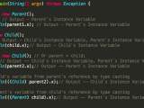 Why Instance Variable Of Super Class Is Not Overridden In Sub Class