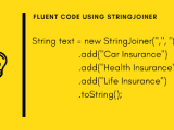 Stringjoiner Vs String Join In Java 8 With Examples Java Code Geeks