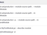 Command Line Overview Multiple Modules Java 9