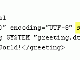 Dtd Xml Two Separate Files