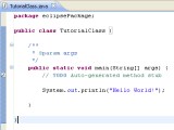 Beginners Eclipse Tutorial How To Run First Java Application On Eclipse