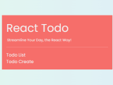 React Todo App