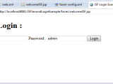 Javaskool Jsf 2 2 Java Server Faces Jsf Login Example