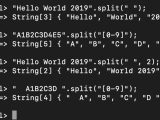 Java Using Split Method