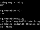 Java String Endswith Method Examples