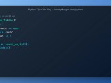 Python Tip Of The Day 4