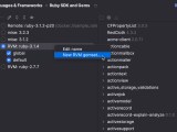 Features Rubymine