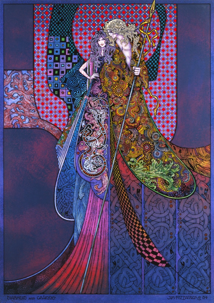 DIARMUID AND GRAINNE | Jim FitzPatrick