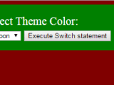 Javascript Switch Case Explained With Different Html Elements