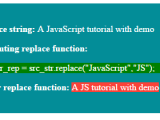 Javascript Replace Method Explained With Examples