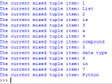 Python Tuple
