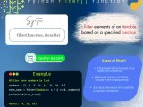 Python Filter Function With List And Lambda Examples