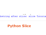 8 Examples To Perform Python Slice With Lists Tuple And String