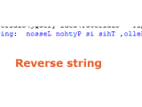 Ways To Reverse String In Python Reversed Extended Slice And Objects