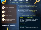 Python String Searching Five Examples With Str Find