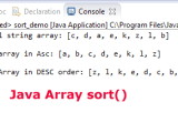 11 Examples Of Sorting In Java Arrays Arraylist Collections