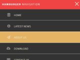 Basic Hamburger Navigation Menu With Jquery And Css Css3 Free Jquery