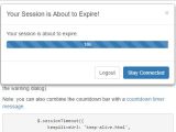 Configurable Session Timeout Url Redirect Plugin For Bootstrap Free