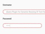 Jquery Plugin For Dynamic Resizing Of Text Field Rubber Js Free