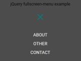 Fullscreen Hamburger Toggle Menu With Jquery And Css3 Free Jquery Plugins