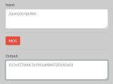Generate Md5 Hash From String With Jquery Md5 Js Free Jquery Plugins