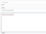 Specify Max Length For Text Fields Jquery Maxlength Js Free Jquery