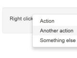 Minimal Context Menu Plugin For Jquery Bootstrap Free Jquery Plugins