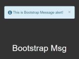 Minimal Notification Plugin With Jquery And Bootstrap Bootstrap Msg