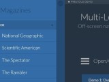 Multi Level Slide And Push Menu With Css3 And Javascript