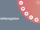 Css3 Animated Radial Menu With Jquery Circlenavigation Free Jquery