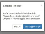 Session Timeout Alert Plugin With Jquery Usertimeout Free Jquery