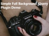 Simple Fullscreen Background Image Plugin With Jquery Free Jquery Plugins