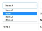 Simple Jquery Dropdown Table Filter Plugin Ddtf Js Free Jquery Plugins