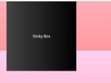 Stick Any Element To The Top Without Jumping Jquery Stickyjs Free