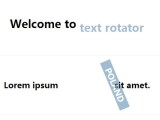 Jquery Css3 Based Text Rotator Using Animate Css Free Jquery Plugins