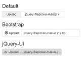 Jquery File Input Replacement Plugin With Image Preview File Picker