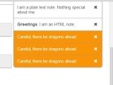 Jquery Plugin For Grouped Streamlined Notification Boxes Sticky