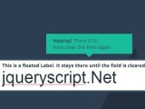 Jquery Plugin For Text Field Float Label Floatlabels Js Free Jquery