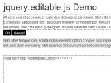 Jquery Plugin To Make Any Dom Element Editable Editable Js Free