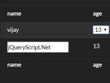 Dynamic Table Creator With Inline Editing Jquery Virtualtable Free