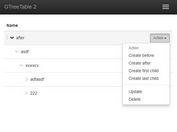Dynamic Tree Table Plugin With jQuery - QiangTableTree | Free jQuery Plugins