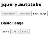Jquery Tabbed Plugins Jquery Script