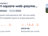 Aejbrazier React Square Web Payments Sdk Cdn By Jsdelivr A Cdn For