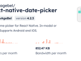 Newagebel React Native Date Picker Cdn By Jsdelivr A Cdn For Npm And
