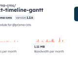 Prisma Cms React Timeline Gantt Cdn By Jsdelivr A Cdn For Npm And Github
